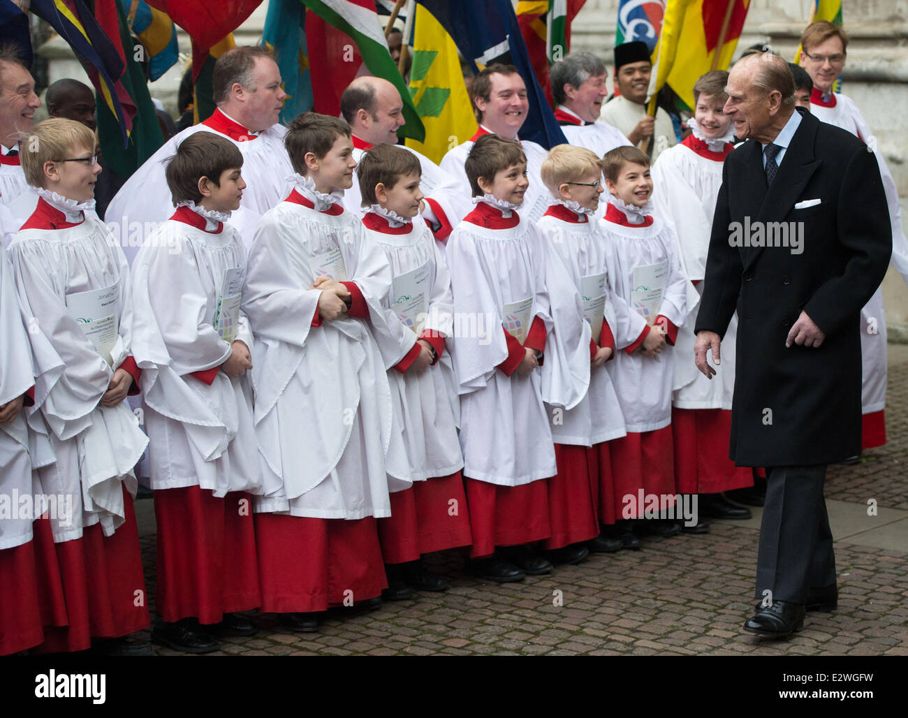 The Commonwealth Day Observance at Westminster Abbey in London ...