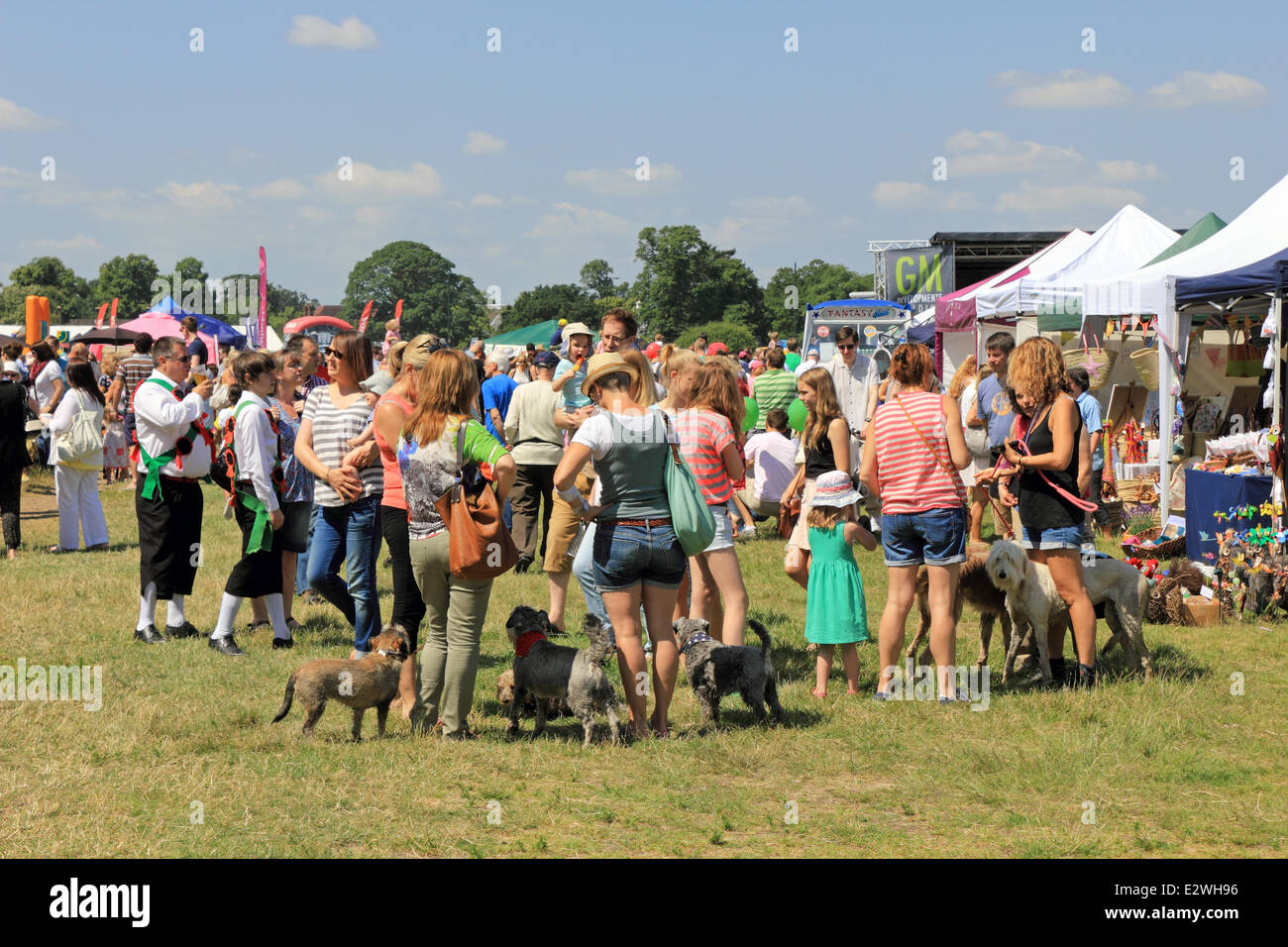 Wimbledon Common, London SW19 UK. 21st June 2014. The Wimbledon Village ...