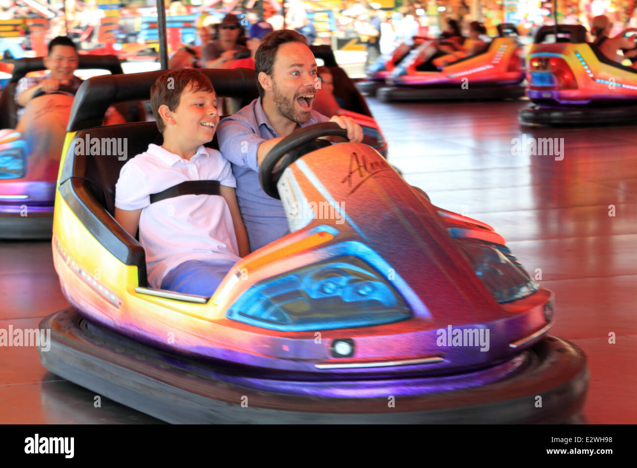 Wimbledon Common, London SW19 UK. 21st June 2014. An exhilarating ride ...
