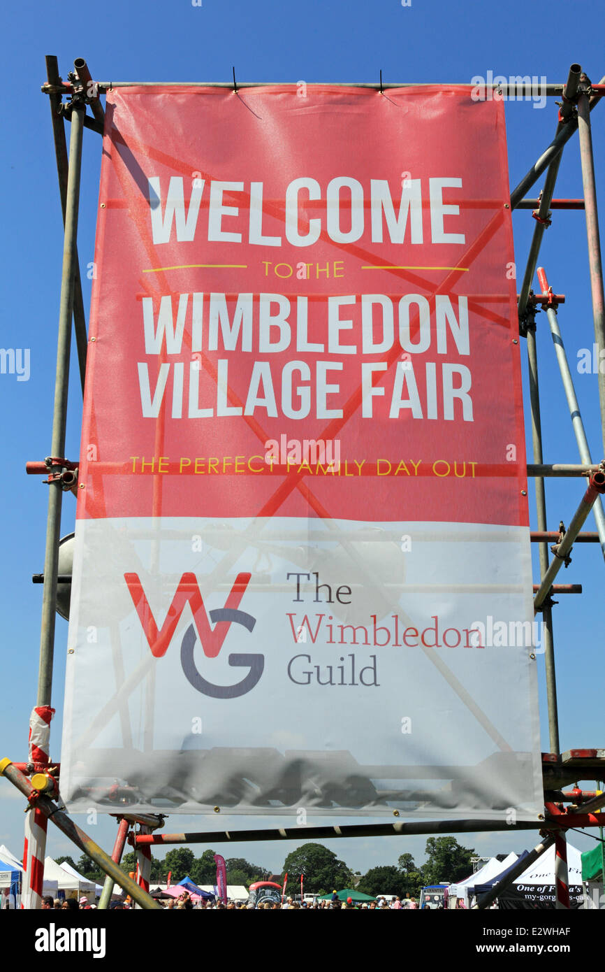 Wimbledon Common, London SW19 UK. 21st June 2014. The Wimbledon Village ...