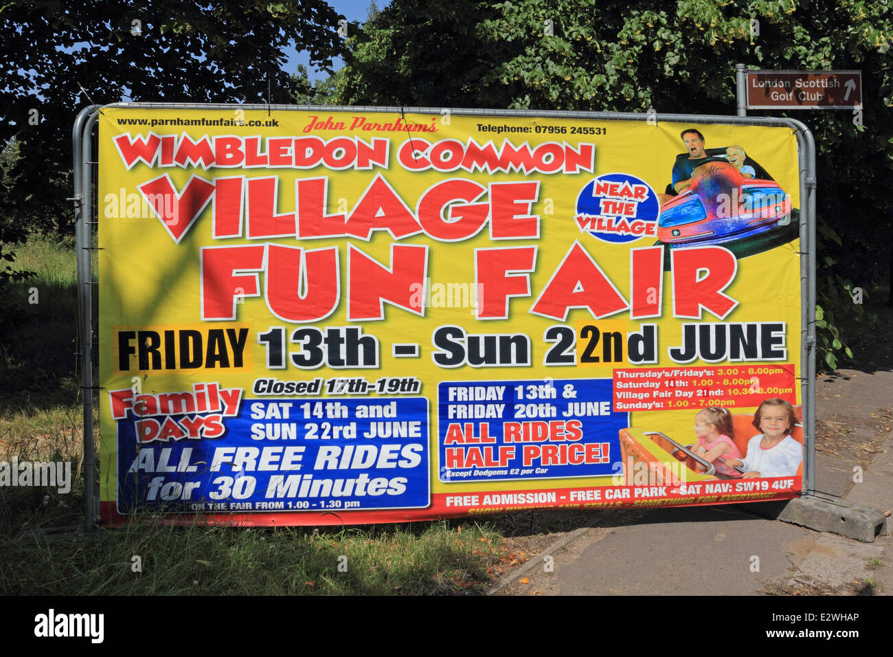 Wimbledon Common, London SW19 UK. 21st June 2014. The Wimbledon Village ...