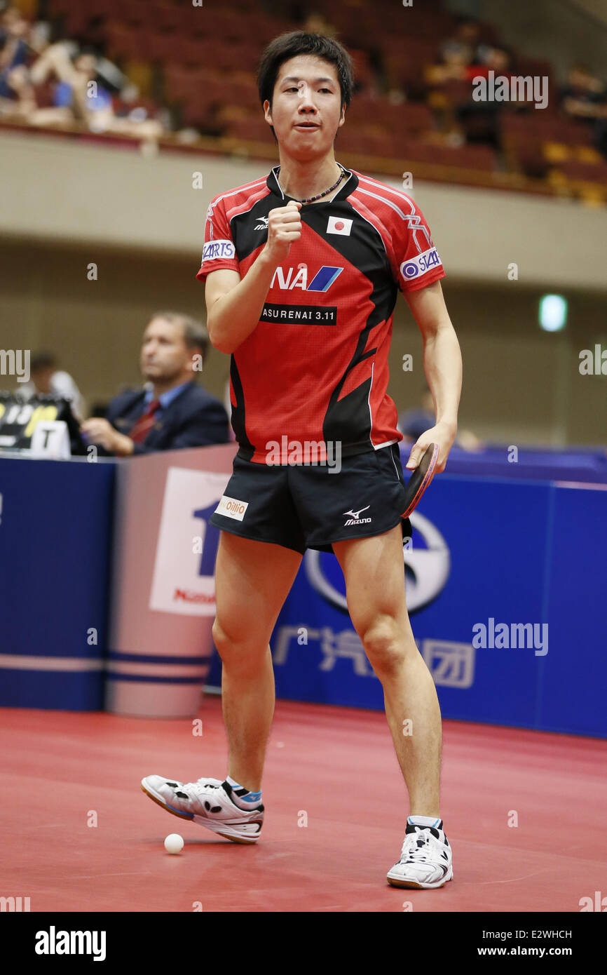 Yokohama Cultural Gymnasium, Kanagawa, Japan. 20th June, 2014. Jun Mizutani, JUNE 20, 2014 ...