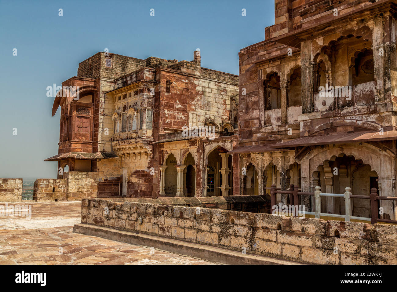 Mehrangarh fortress in Jodhpur, Rajasthan, India Stock Photo - Alamy