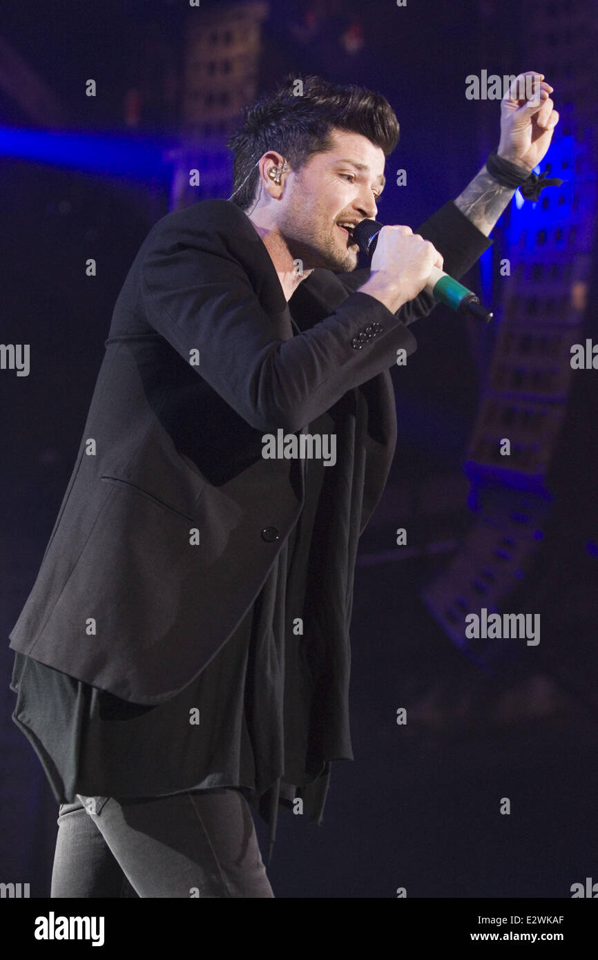 The Script playing a headline gig at the SECC in Glasgow Featuring: The ...