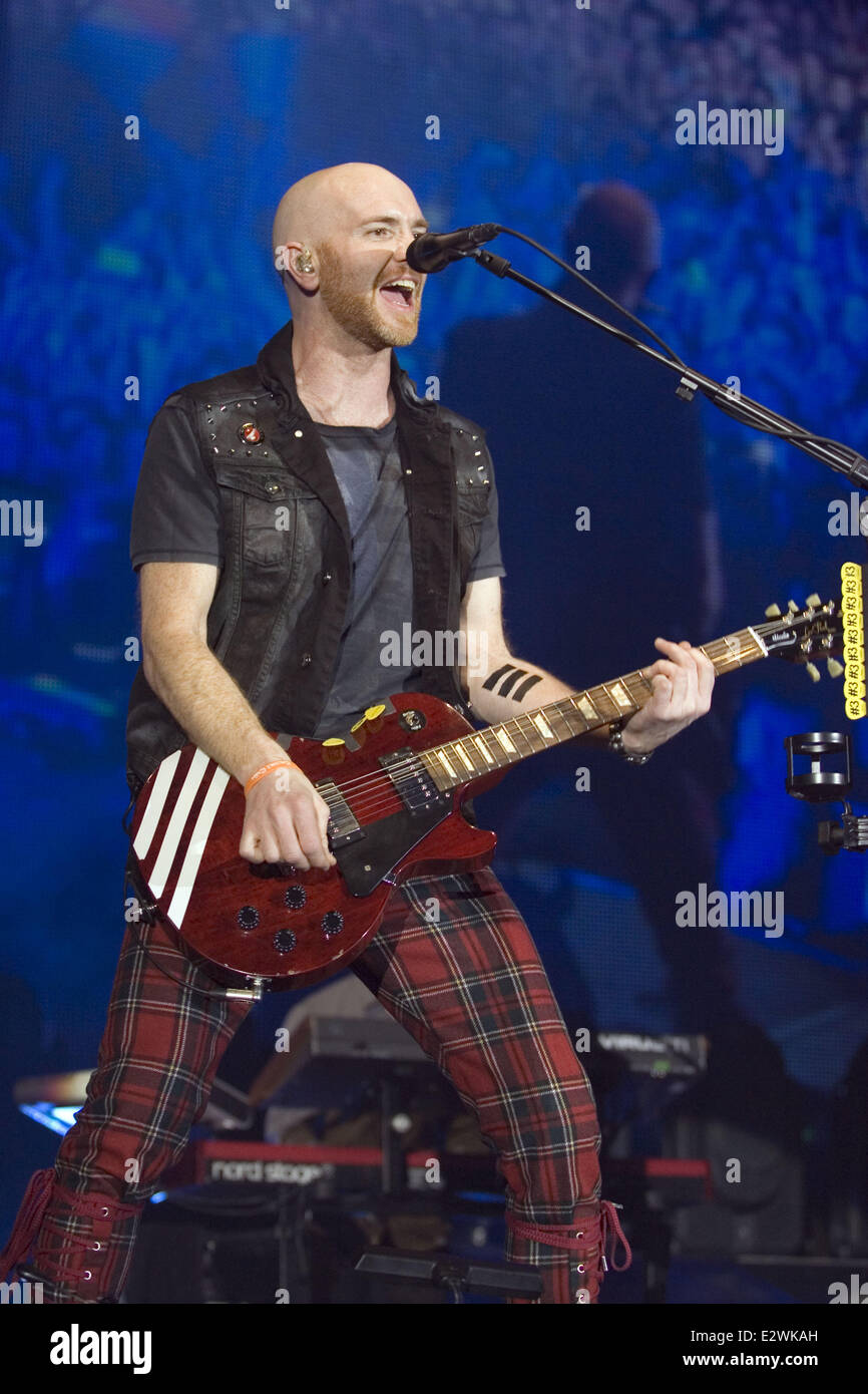 The Script playing a headline gig at the SECC in Glasgow Featuring: The ...