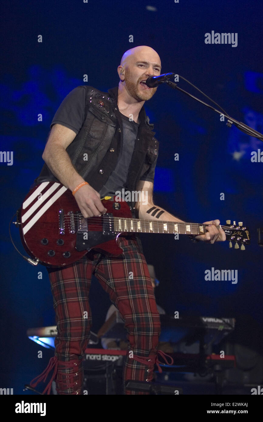 The Script playing a headline gig at the SECC in Glasgow Featuring: The ...