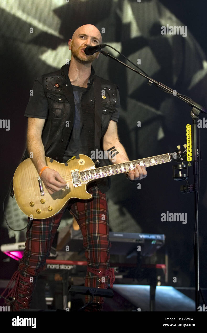 The Script playing a headline gig at the SECC in Glasgow Featuring: The ...