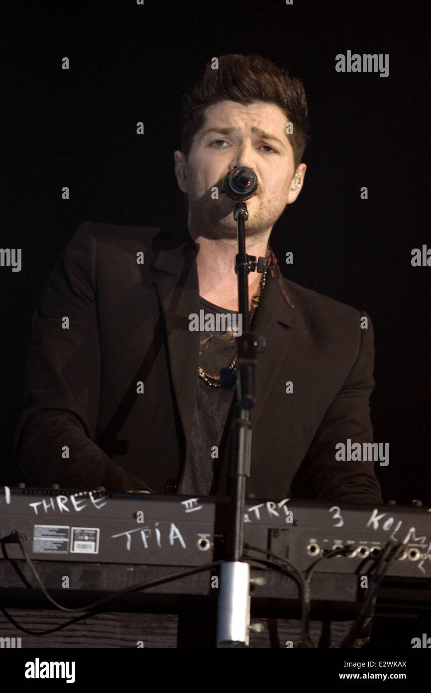 The Script playing a headline gig at the SECC in Glasgow Featuring: The ...