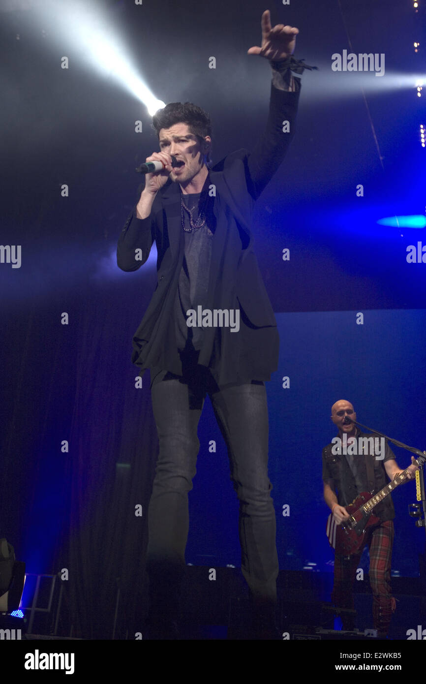 The Script playing a headline gig at the SECC in Glasgow Featuring: The ...