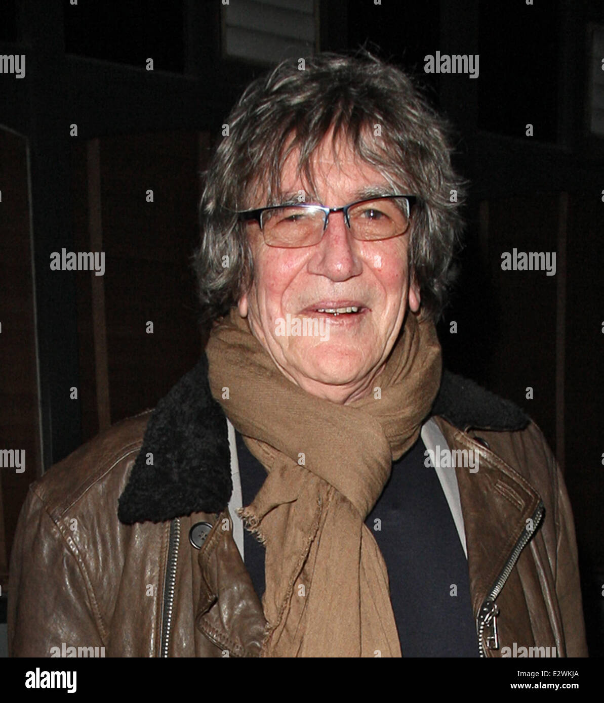 Welsh author and former drug smuggler, Howard Marks leaves the Groucho ...