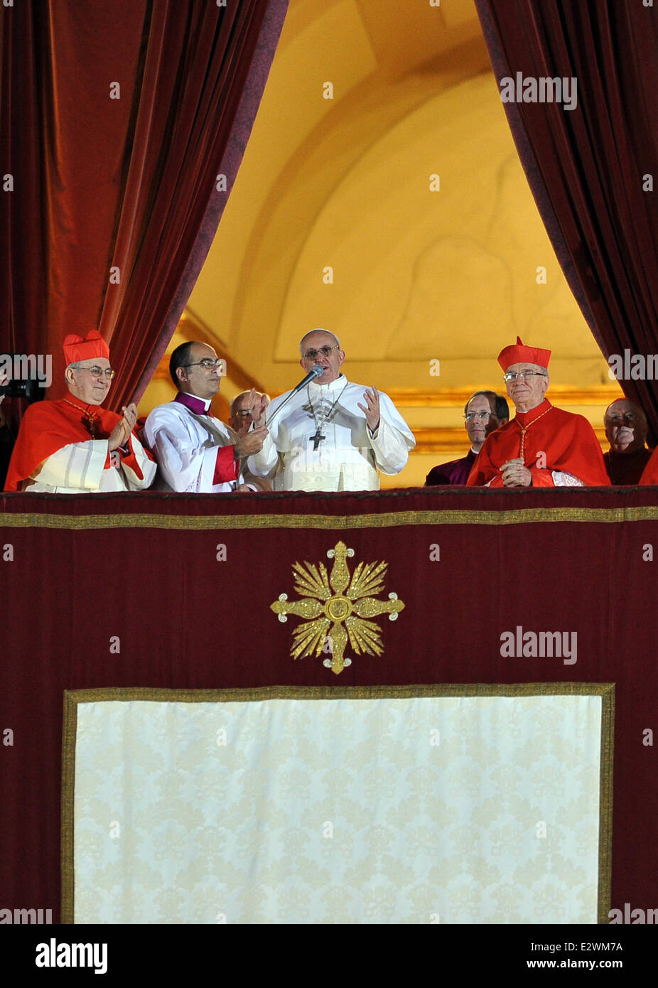 Argentinian Cardinal Jose Mario Bergoglio, Pope Francesco I. (Pope ...