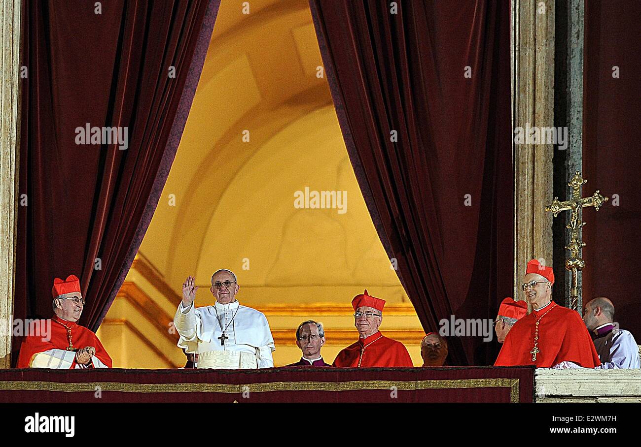 Argentinian Cardinal Jose Mario Bergoglio, Pope Francesco I. (Pope ...