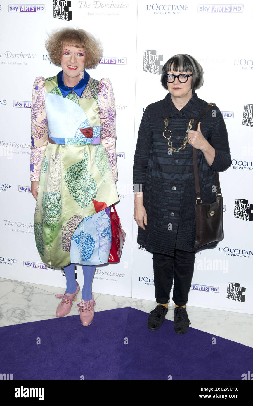 South Bank Sky Arts Awards held at the Dorchester - Arrivals Featuring ...