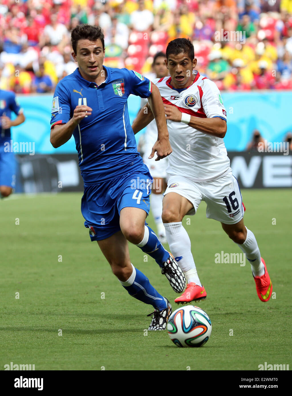 Recife, Brazil. 20th June, 2014. World Cup finals 2014. Group D match ...