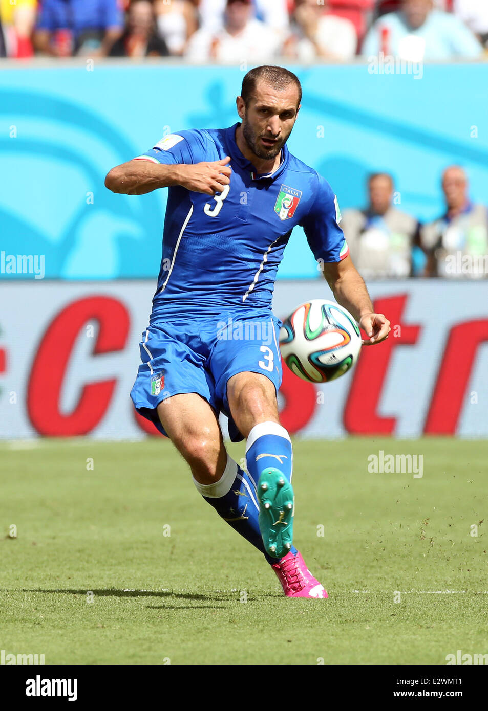 Recife, Brazil. 20th June, 2014. World Cup finals 2014. Group D match ...