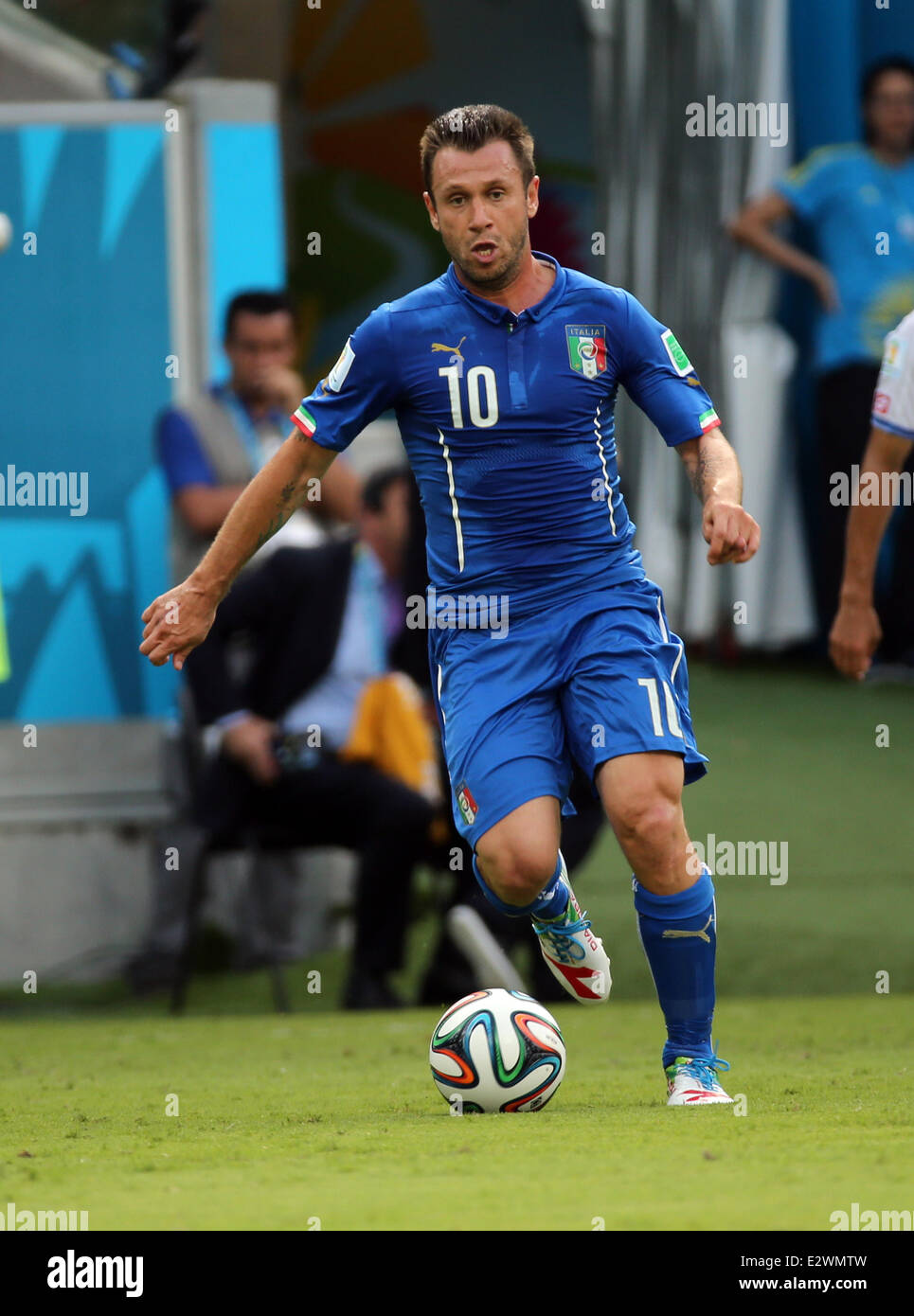 Recife, Brazil. 20th June, 2014. World Cup finals 2014. Group D match ...