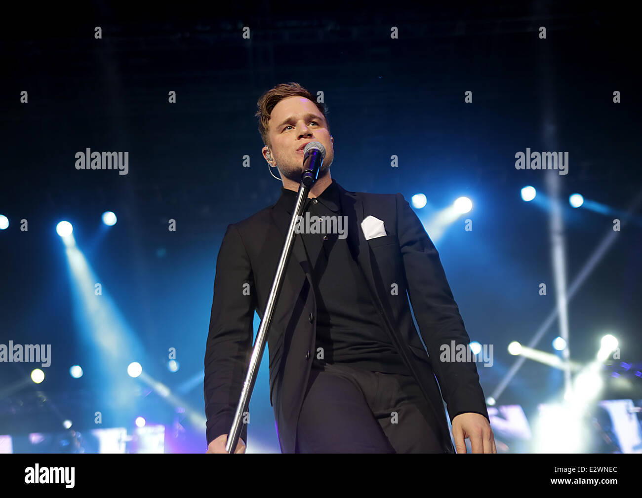 Olly Murs performing in concert at the Liverpool Echo Arena Featuring ...