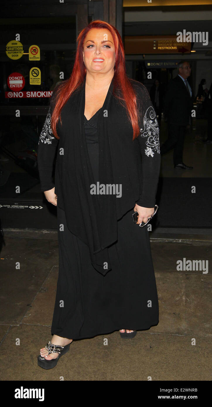 American Country music singer Wynonna Judd arriving at LAX Airport ...