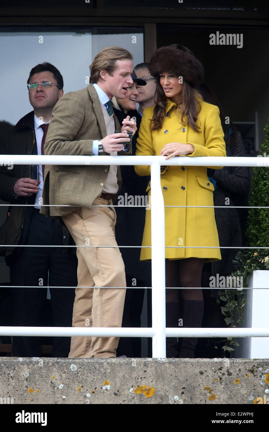 Pippa Middleton attends Day Three of The Cheltenham Festival Featuring ...