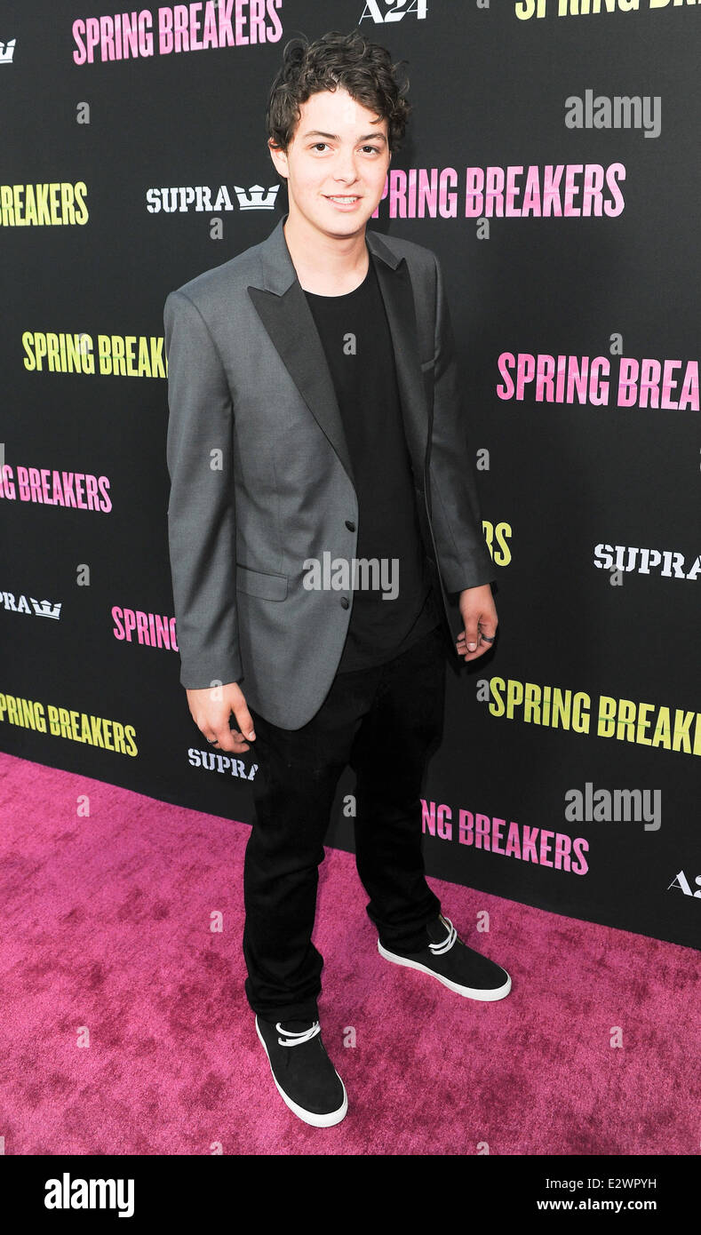 The Los Angeles premiere of 'Spring Breakers' held at the Archlight ...