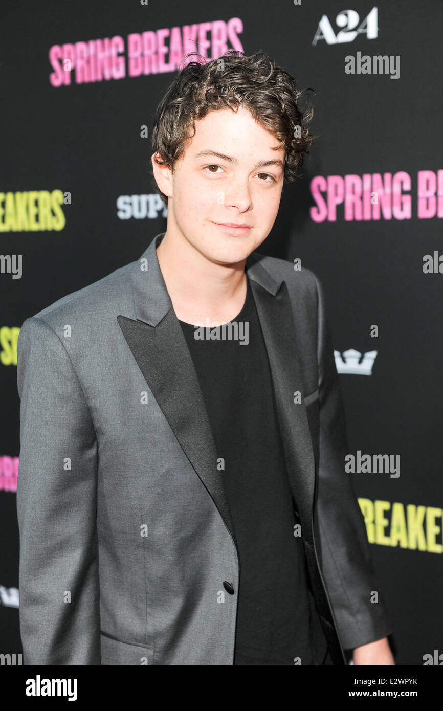 The Los Angeles premiere of 'Spring Breakers' held at the Archlight ...