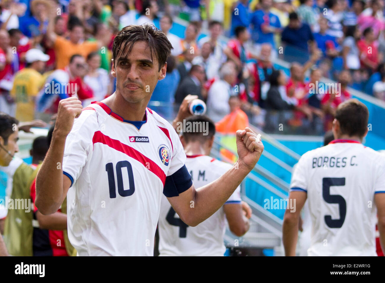 Recife, Brazil. 20th June, 2014. Bryan Ruiz (CRC) Football/Soccer ...