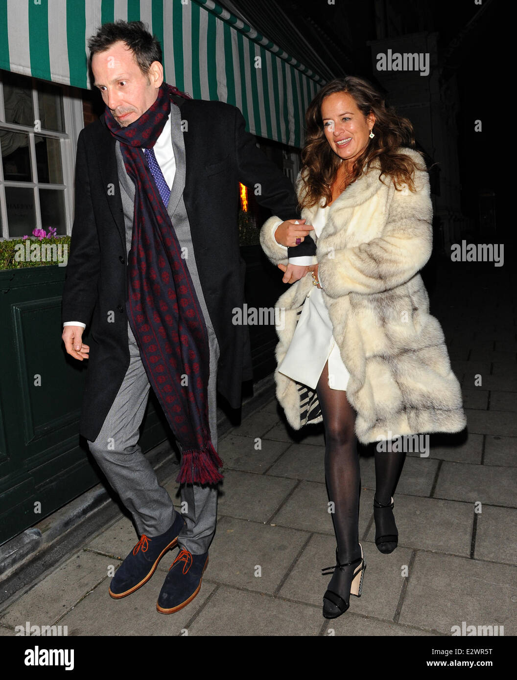 Celebrities leaving the Dior party at Harry's Bar Featuring: Jade ...