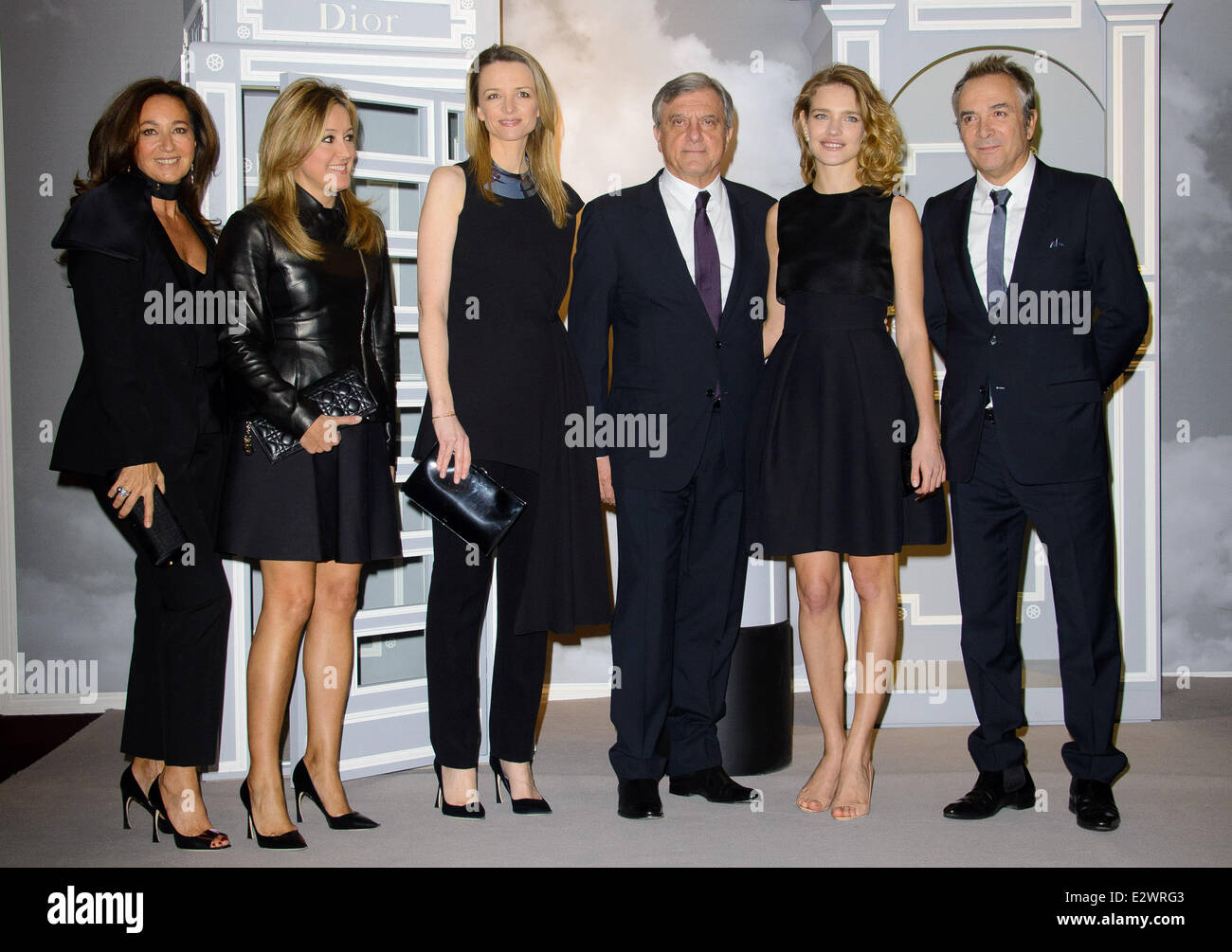 Natalia Vodianova attends a photocall to launch Dior at Harrods - held ...