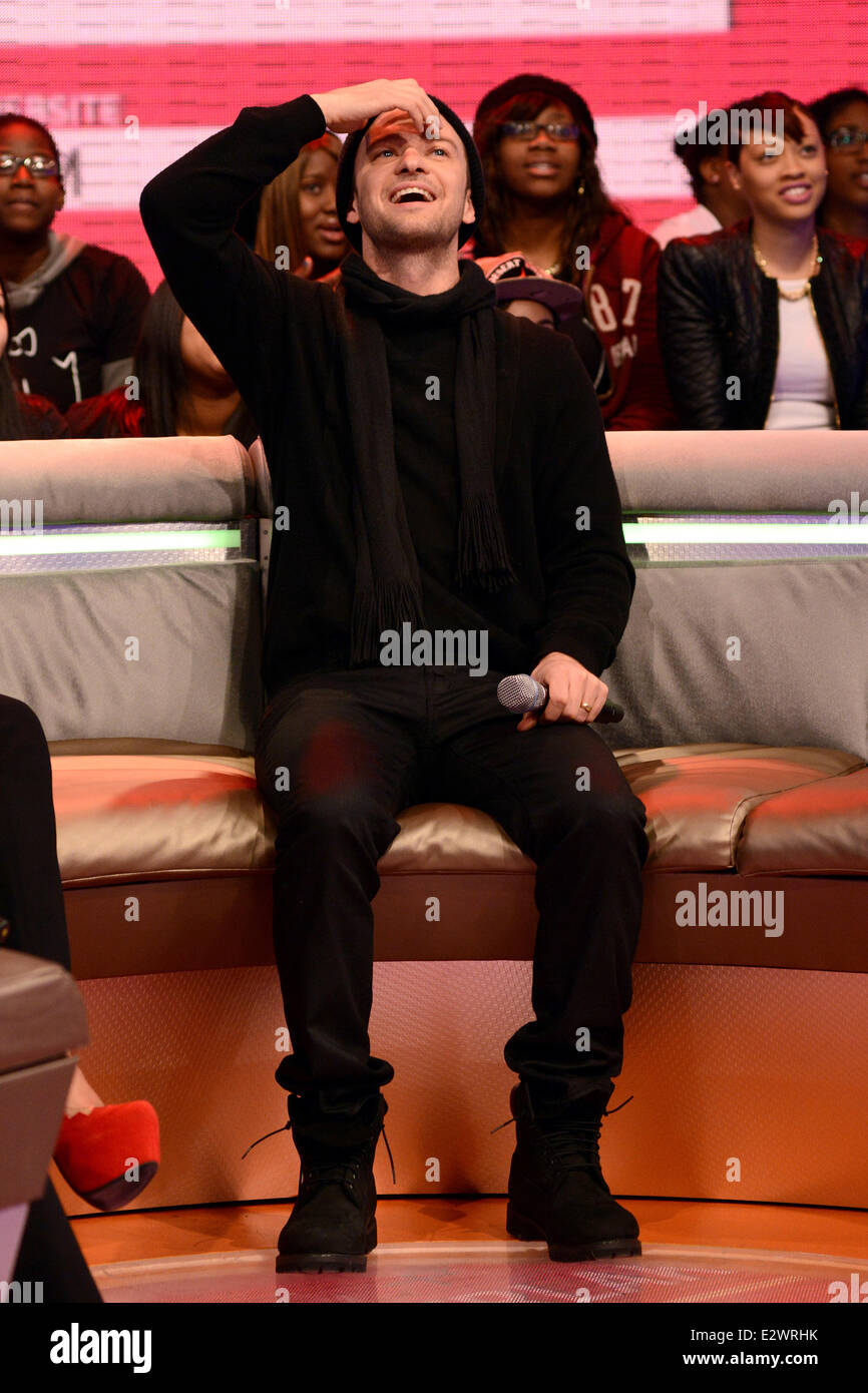 Justin Timberlake appears on BET's '106 & Park' Featuring: Justin ...