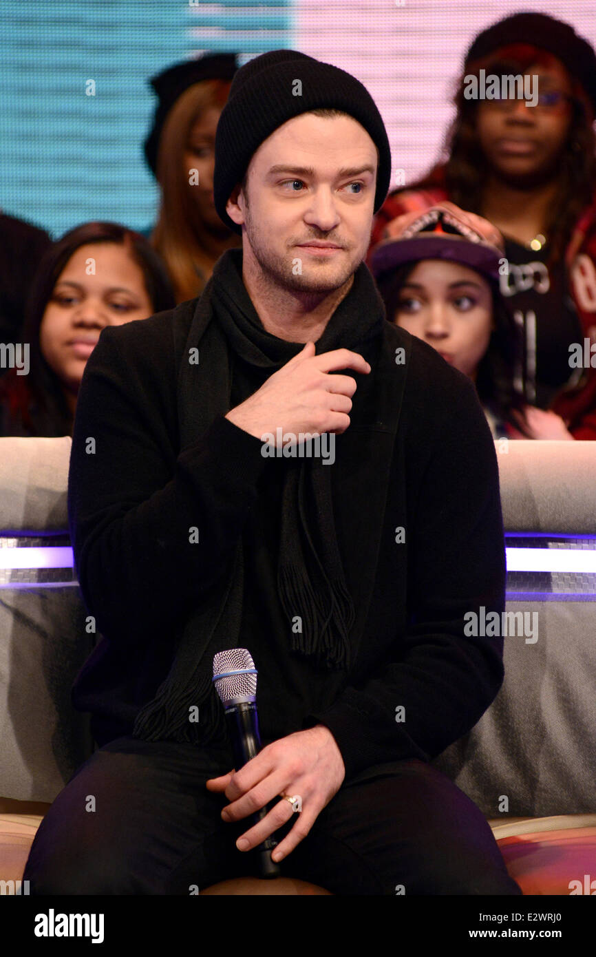 Justin Timberlake appears on BET's '106 & Park' Featuring: Justin ...