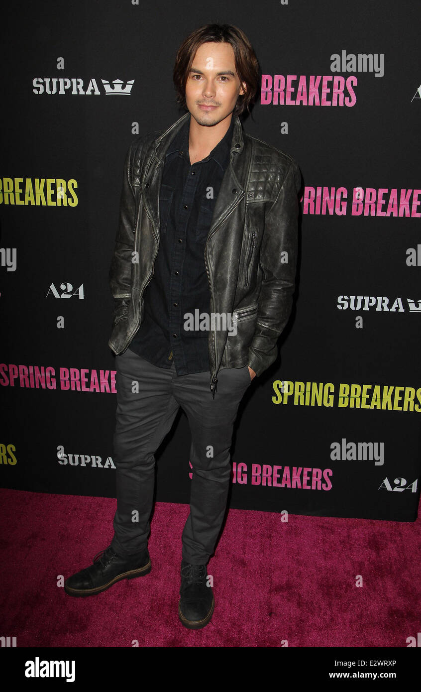 The Los Angeles premiere of 'Spring Breakers' held at the Archlight ...