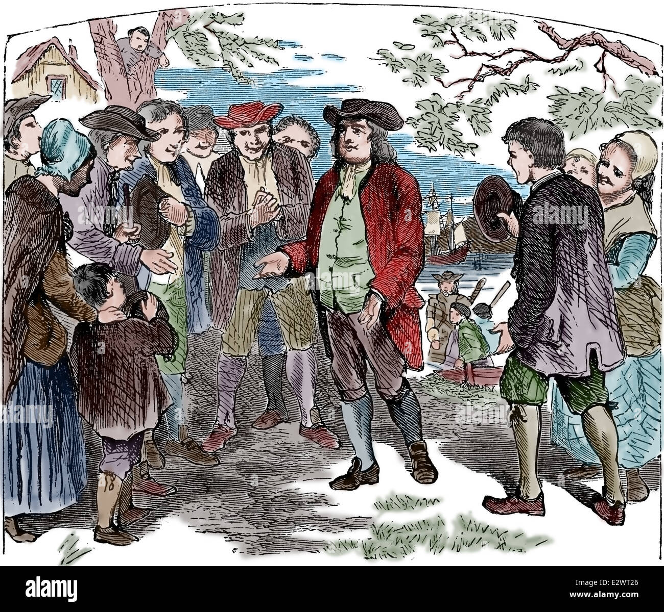 William penn hi-res stock photography and images - Alamy