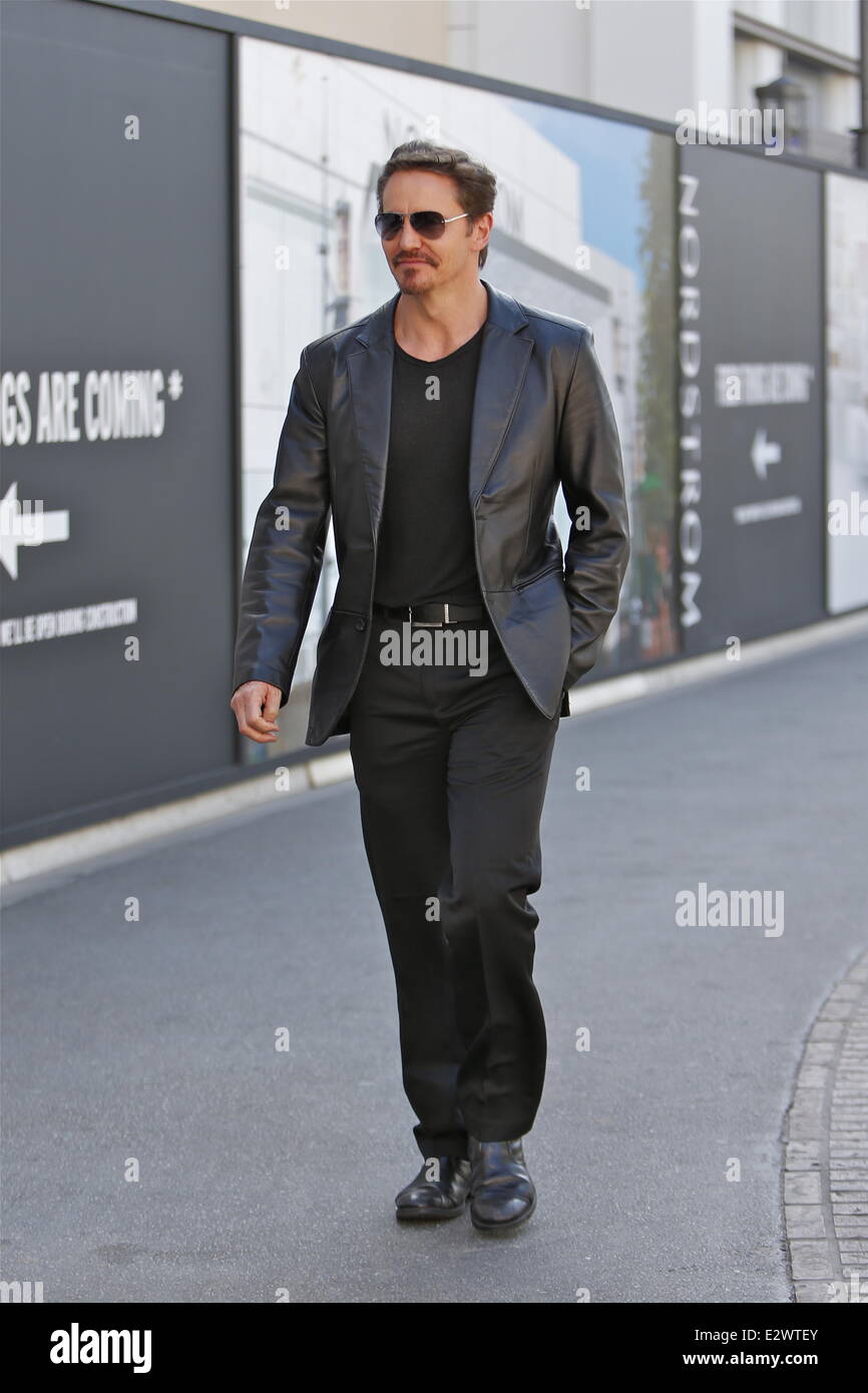 Charles Mesure seen shopping at The Grove in West Hollywood. Featuring ...