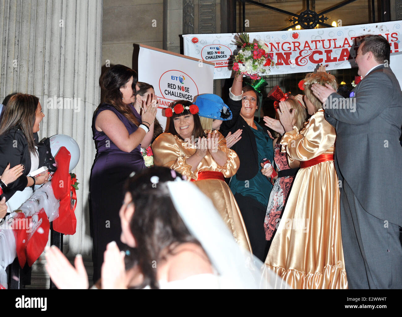 The BT Red Nose Challenge: Miranda's Mad March - finish at Westminster ...