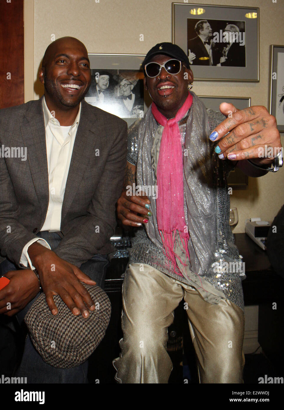 Celebrities attend the 'So You Think You Can Roast' held at the Friars ...