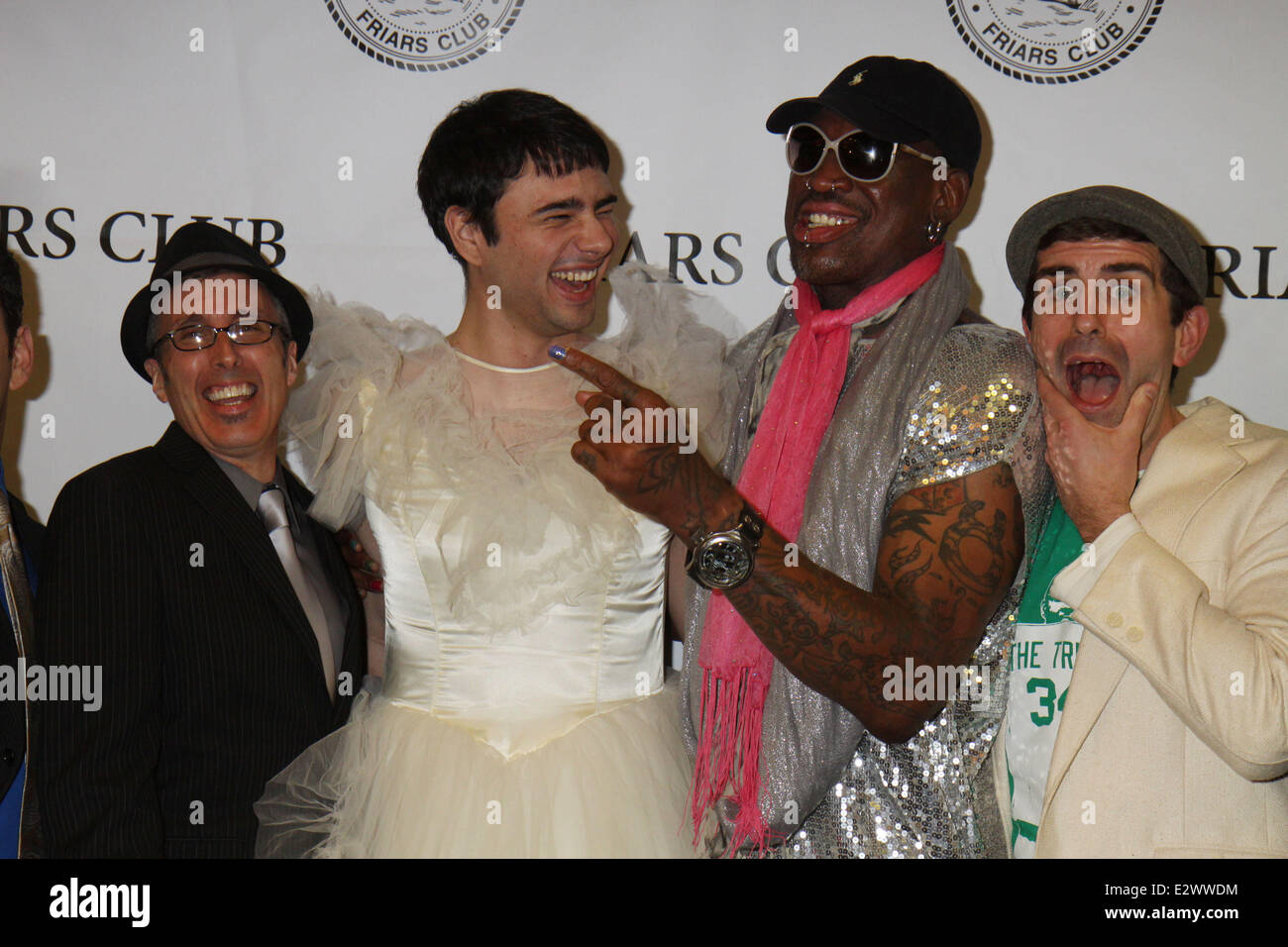 Celebrities attend the 'So You Think You Can Roast' held at the Friars ...