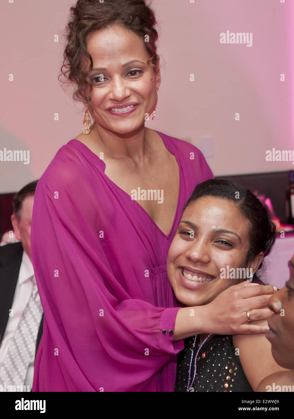 Judy Reyes, left, and Noriella Santos at the Orphaned Starfish ...