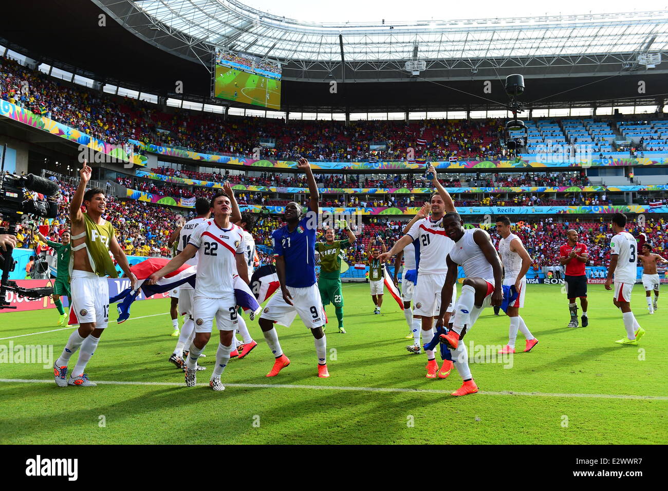 Italy players celebrate after winning the fifa world cup hi-res stock ...