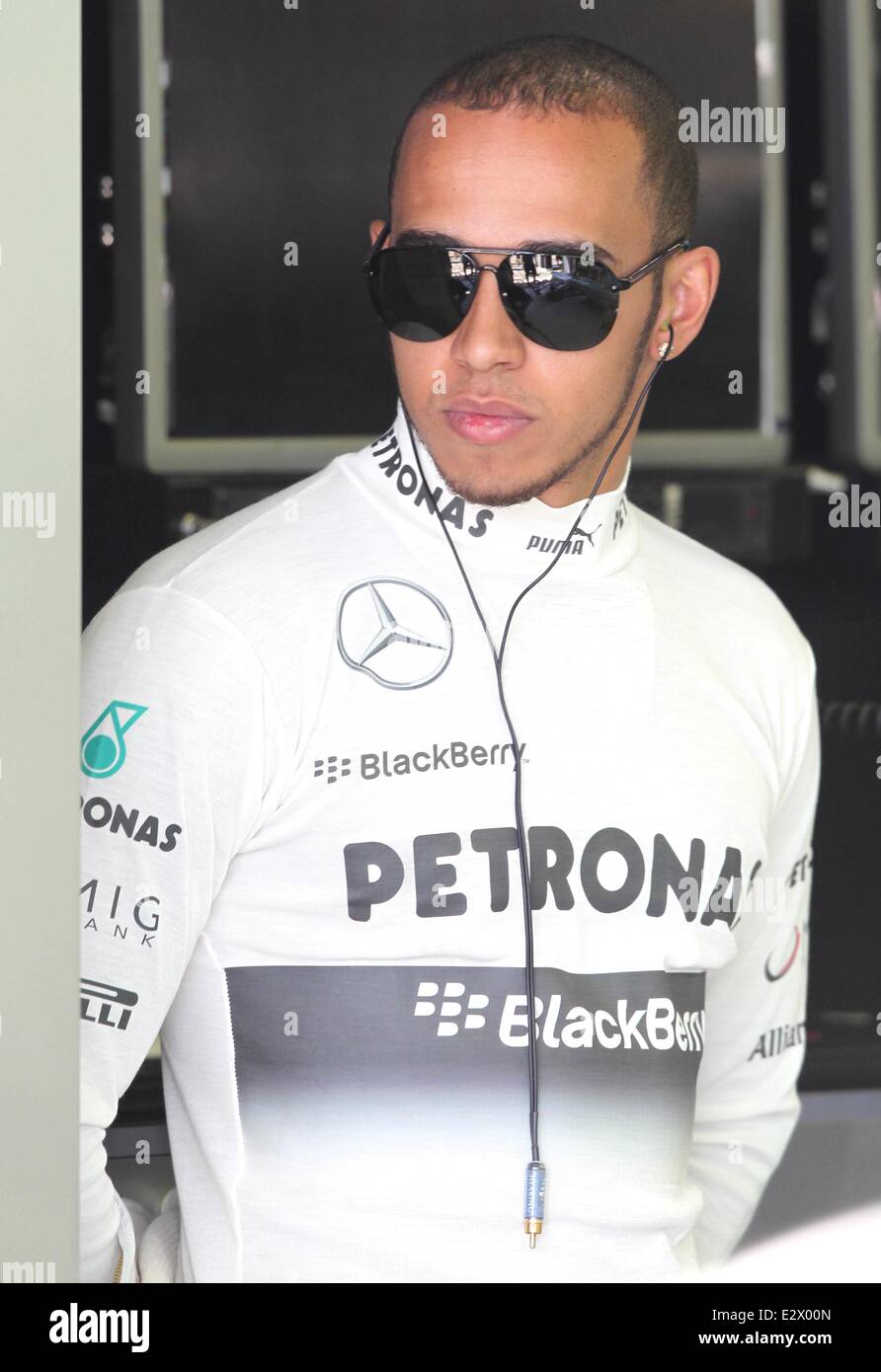 Formula One 2013 Australian Grand Prix - Race Featuring: Lewis Hamilton ...