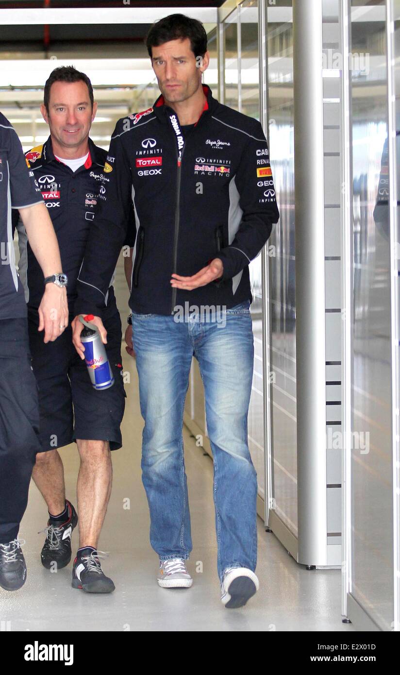 Formula One 2013 Australian Grand Prix - Race Featuring: Mark Webber ...