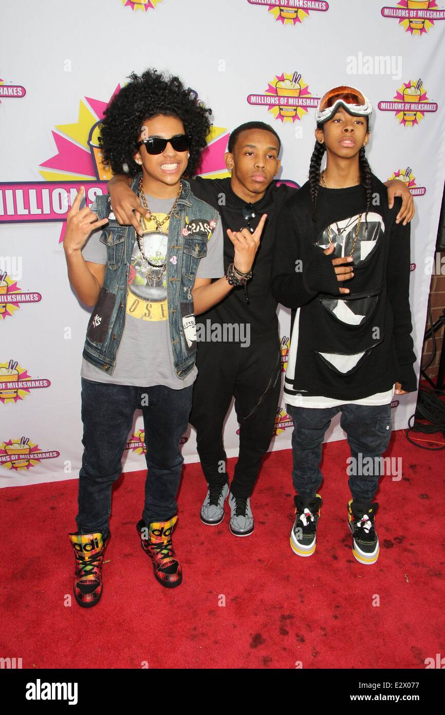 Prodigy, Princeton and Ray Ray from the Group "Mindless Behavior ...