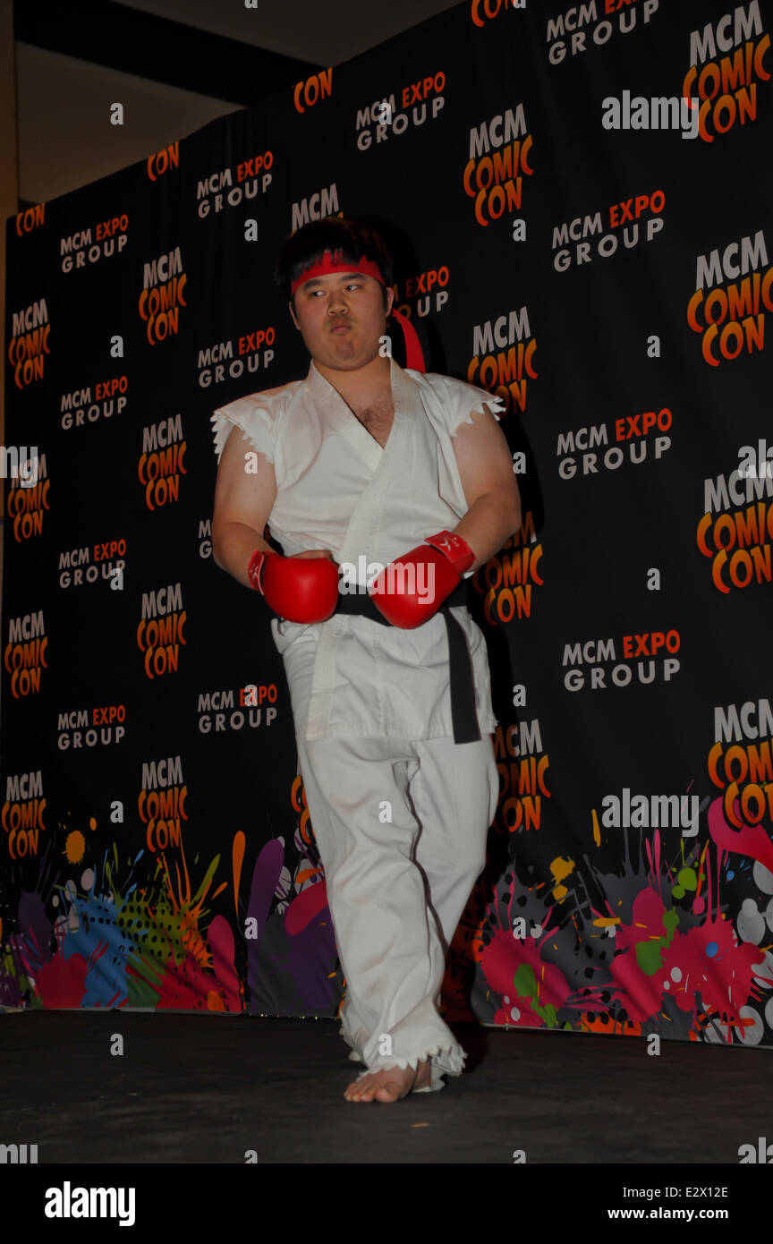 MCM Memorabilia - Comic Con being held at the NEC. Cosplay Masquerade ...