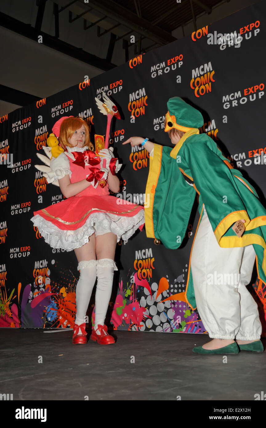 MCM Memorabilia - Comic Con being held at the NEC. Cosplay Masquerade ...