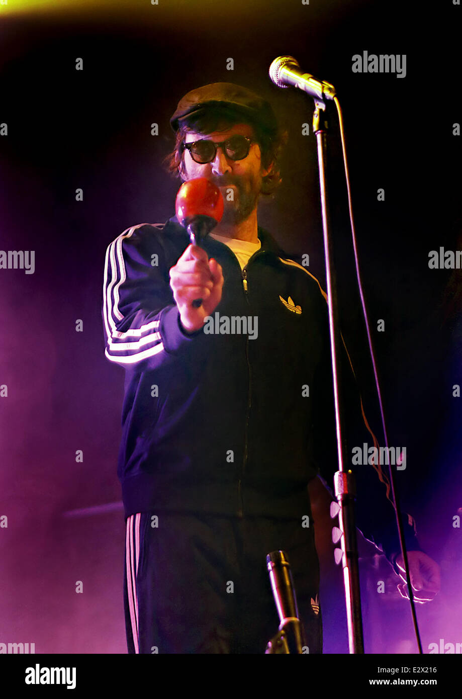 Mark Oliver Everett aka E of Eels performing live on stage at the ...