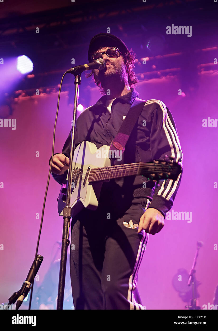 Mark Oliver Everett aka E of Eels performing live on stage at the ...