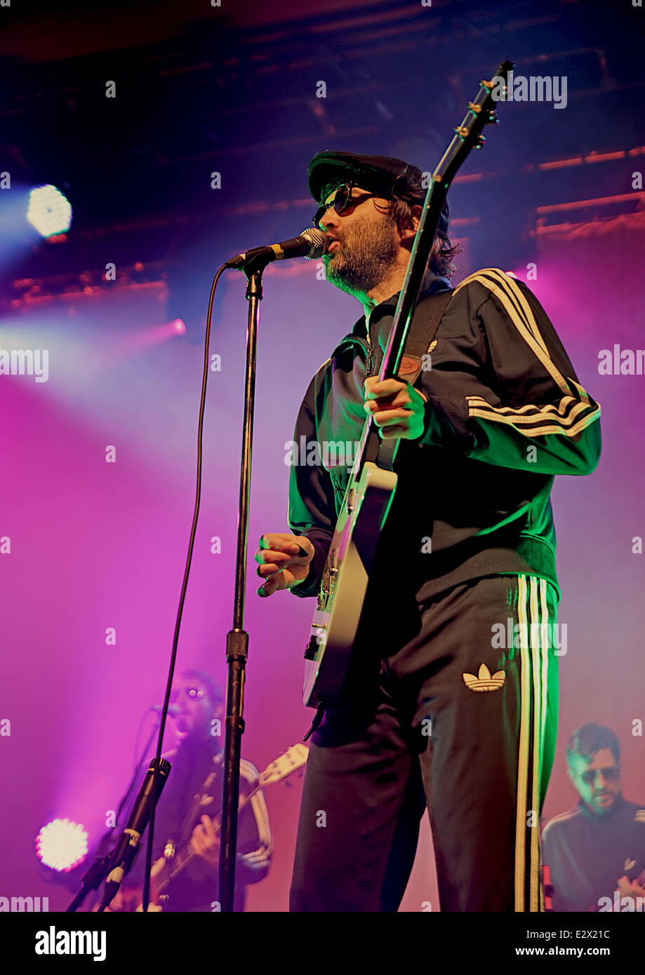 Mark Oliver Everett aka E of Eels performing live on stage at the ...