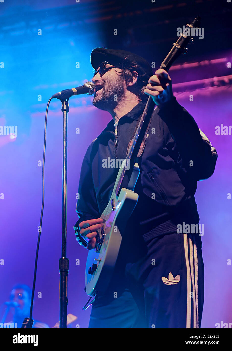 Mark Oliver Everett aka E of Eels performing live on stage at the ...