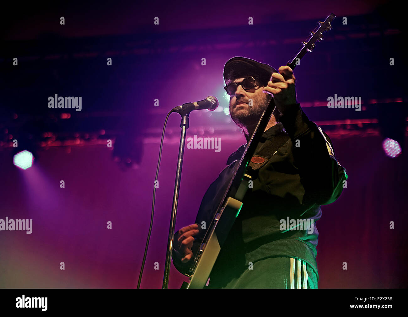 Mark Oliver Everett aka E of Eels performing live on stage at the ...