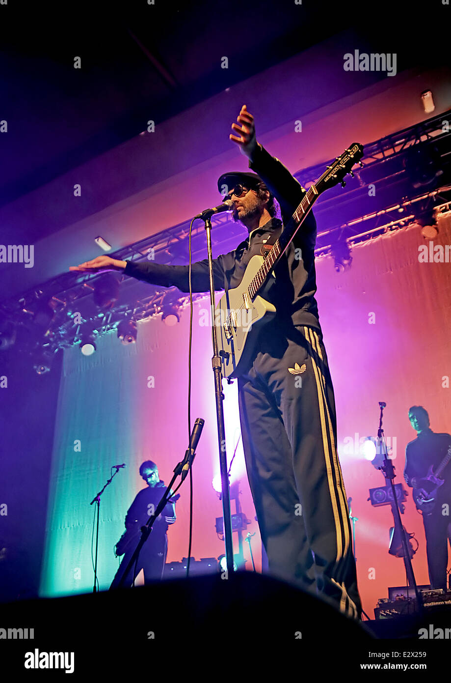 Mark Oliver Everett aka E of Eels performing live on stage at the ...