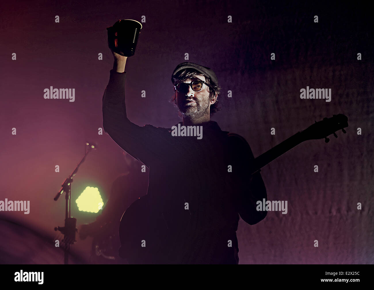 Mark Oliver Everett aka E of Eels performing live on stage at the ...